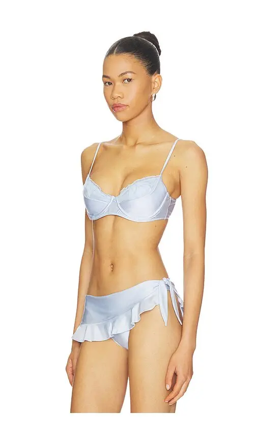 Frankies Bikinis Austin Satin Top