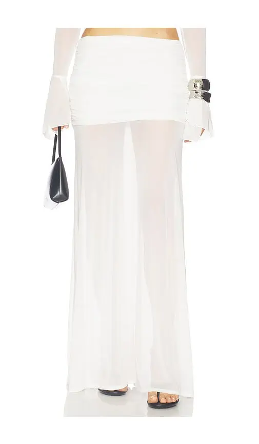FENERS Susurro Tulle Skirt - Blanc