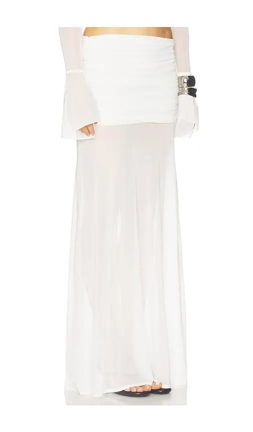 FENERS Susurro Tulle Skirt - Blanc