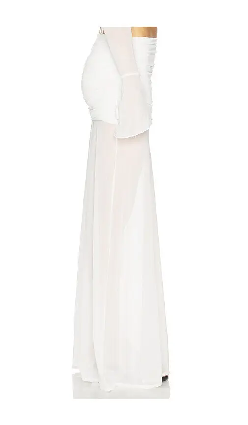 FENERS Susurro Tulle Skirt - Blanc