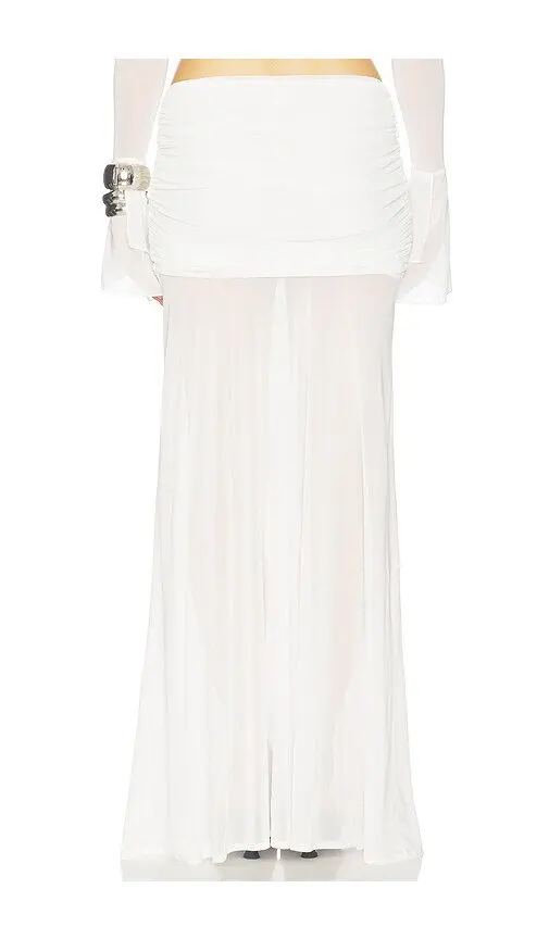FENERS Susurro Tulle Skirt - Blanc