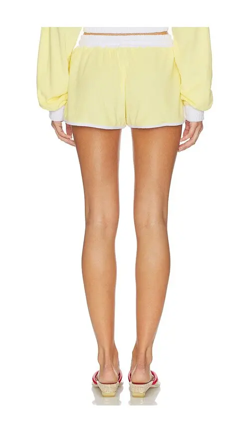 BY.DYLN Sophie" Terrycloth Drawstring Shorts