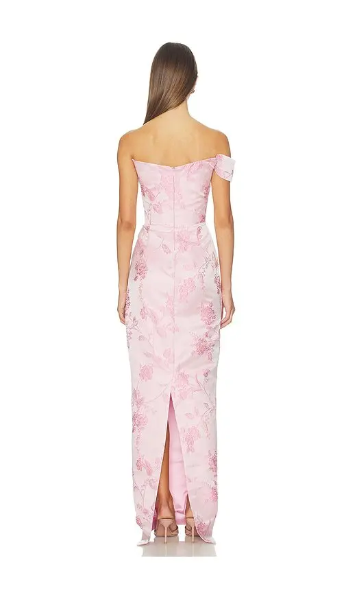 SAU LEE Brocade Gown