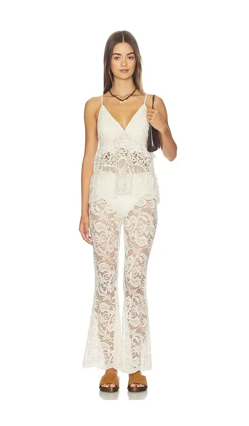 SPELL Irma Lace Halter