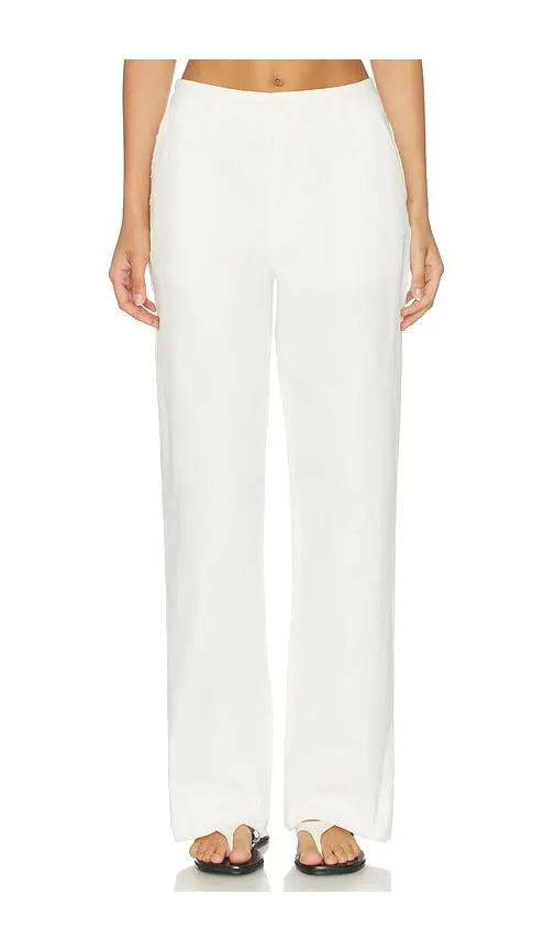 Eterne Benson Pant White - Bone