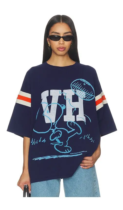 VINTAGE HEAVY X Peanuts Snoopy Football Jersey