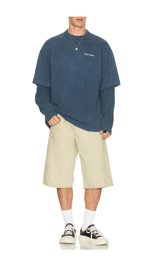 DAILY PAPER Layered Long Sleeve Tee