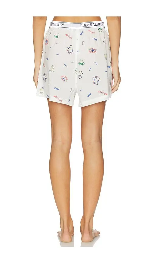 Polo Ralph Lauren Sleep Boxer In White