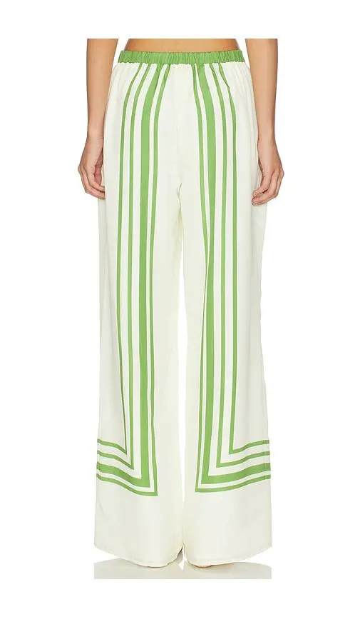 SOVERE / Chase Pant In White/green