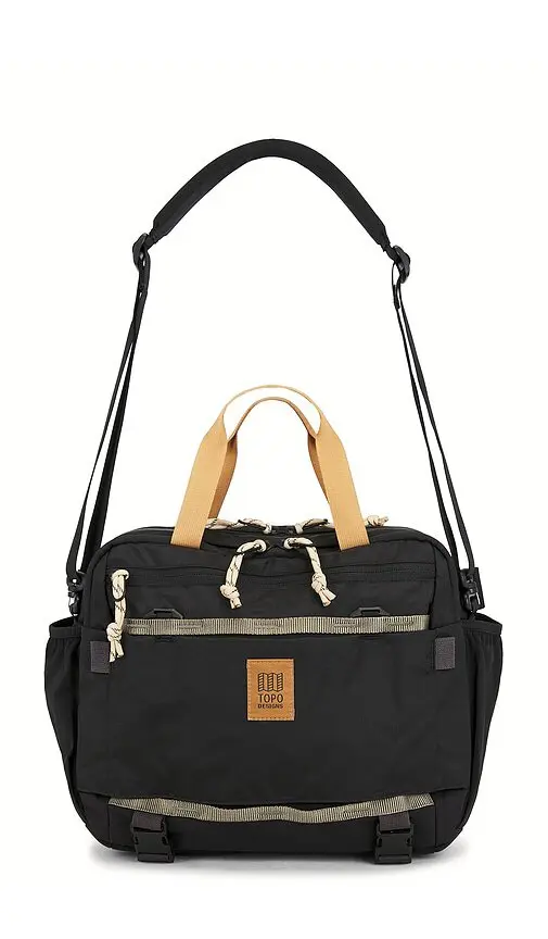 TOPO DESIGNS Mountain Cross Bag - Black & Neutral