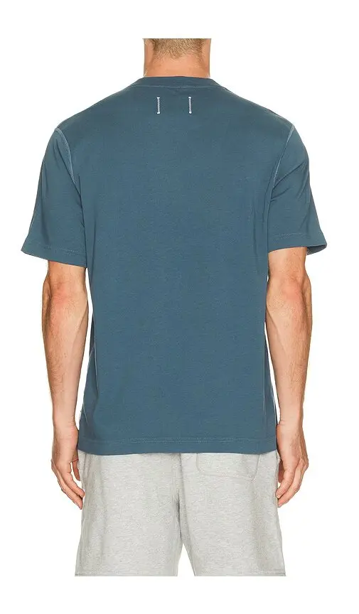 Reigning Champ Midweight Jersey Og T-shirt In Teal