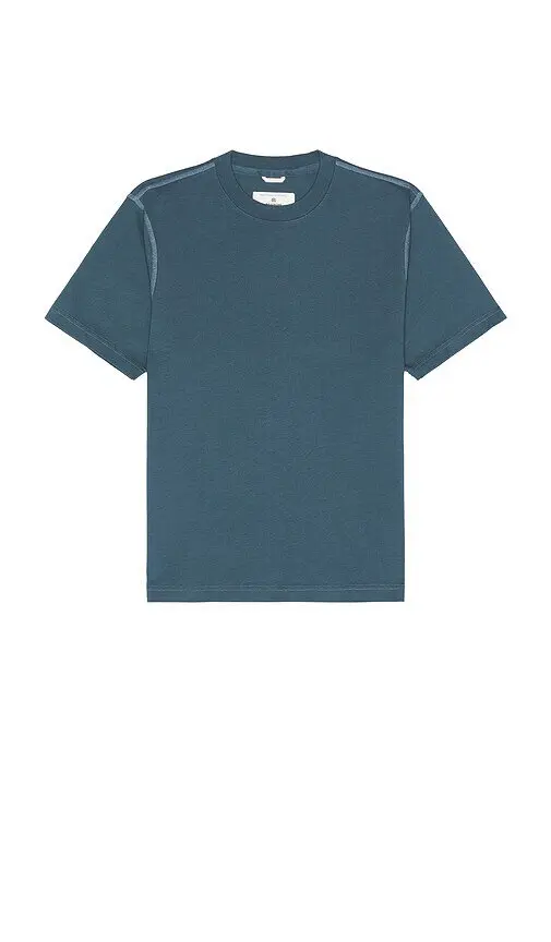 Reigning Champ Midweight Jersey Og T-shirt In Teal
