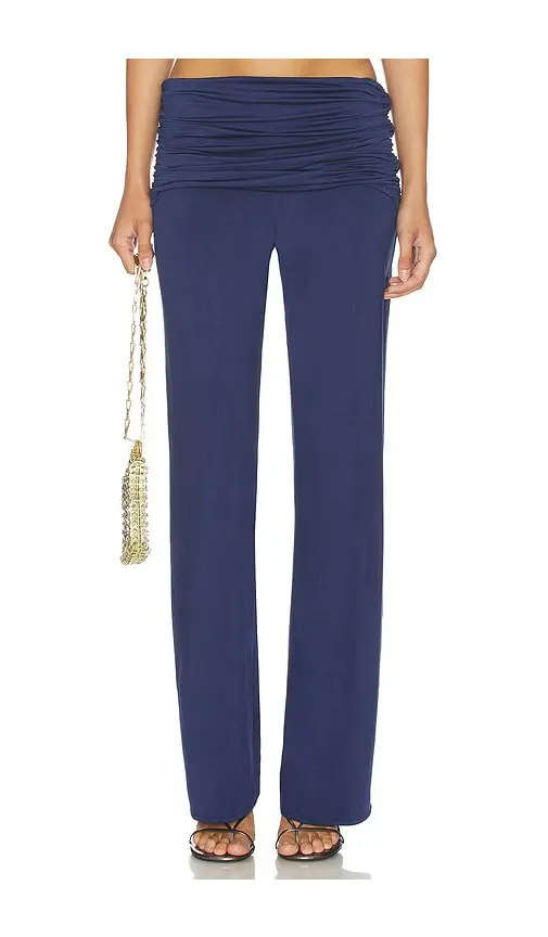 Amanda Uprichard Marcelle Pants - Navy
