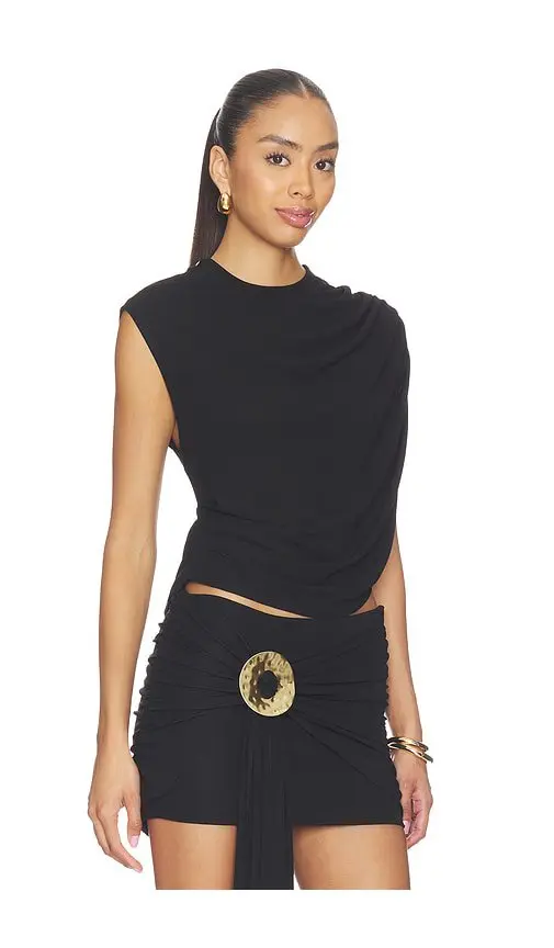 Cult Gaia Celene Top - Black