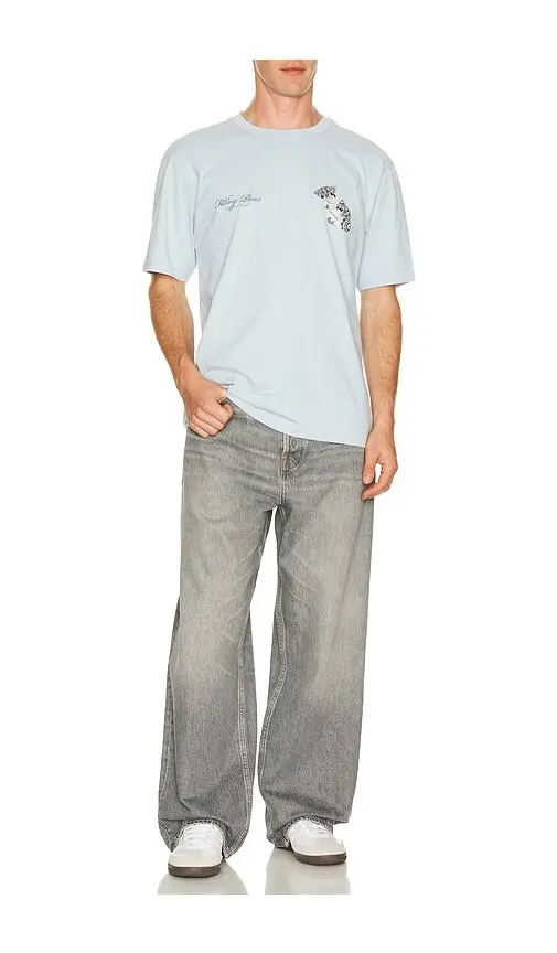 Filling Pieces Broken Plate T-shirt In Baby Blue - Skyway