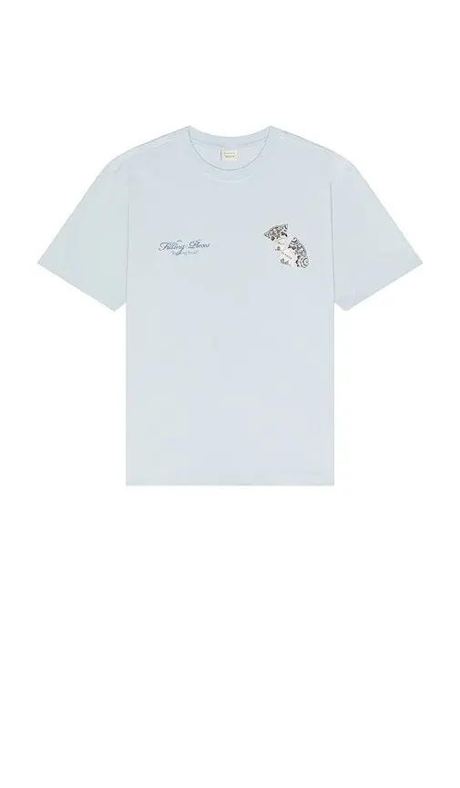 Filling Pieces Broken Plate T-shirt In Baby Blue - Skyway