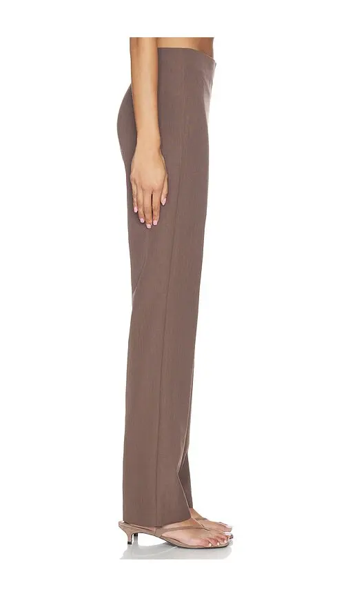 ST. AGNI Silk Canvas 90s Minimal Pants