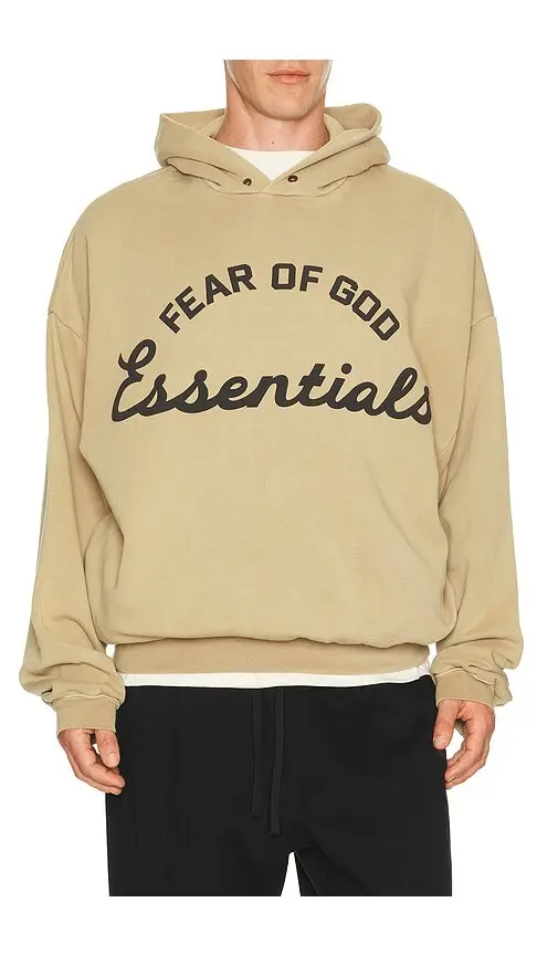 Fear Of God Training 90's Hoodie In Brown - Faded Dune