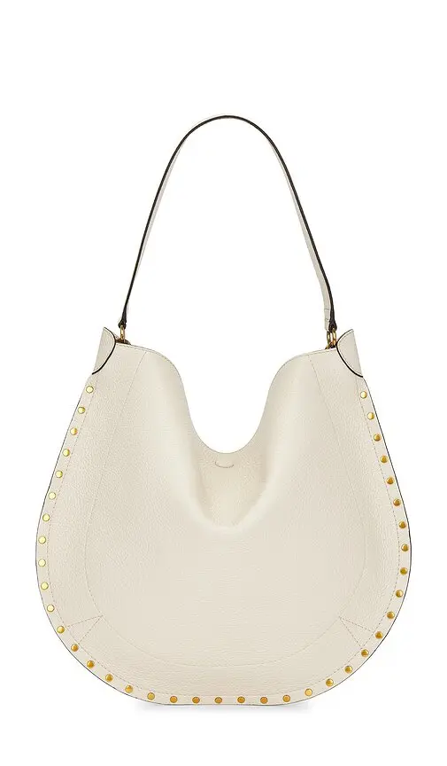 Isabel Marant Étoile Oskan Soft Hobo Bag - Chalk