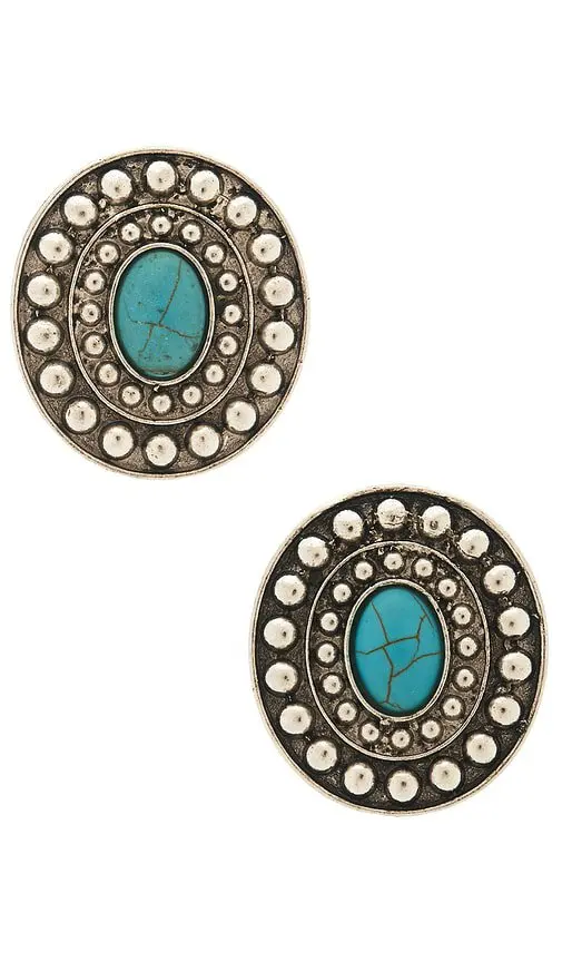 LOVERS AND FRIENDS Valentina Earrings - Turquoise
