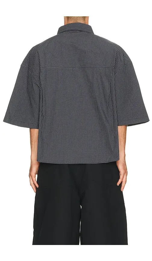 ART COMMUNITY 34 Short Sleeve Shirt In Navy