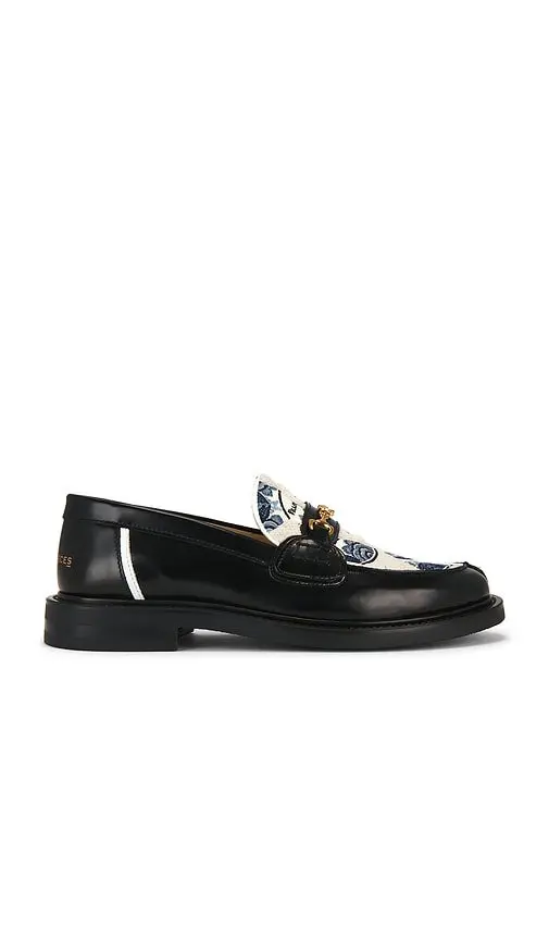 Filling Pieces Broken Plate Loafer - Black