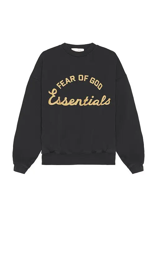 Fear Of God Training 90's Crewneck Sweatshirt - Faded Black