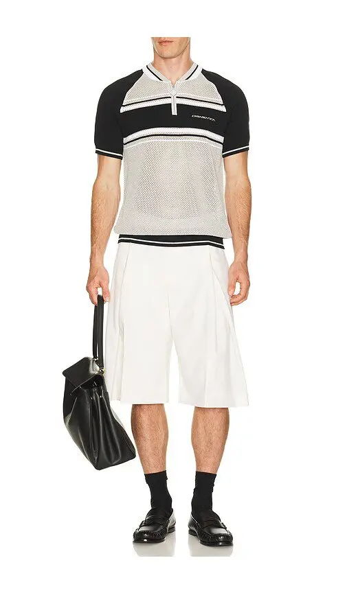 Casablanca Pleated Baggy Shorts