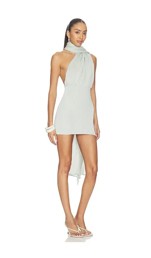 AYA MUSE Thea Mini Dress - Sage