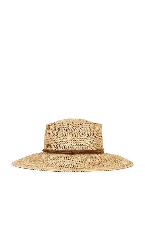 Rag & Bone Crochet Boater Hat