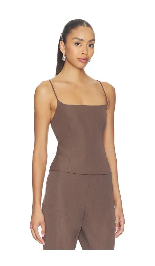 ST. AGNI Silk Canvas Cami