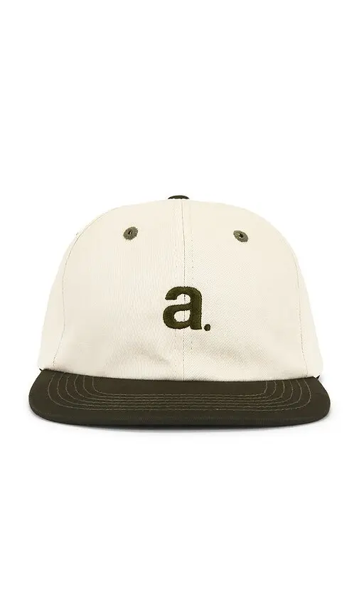 AUTUMN Twill Six-panel Snapback Cap - Natural