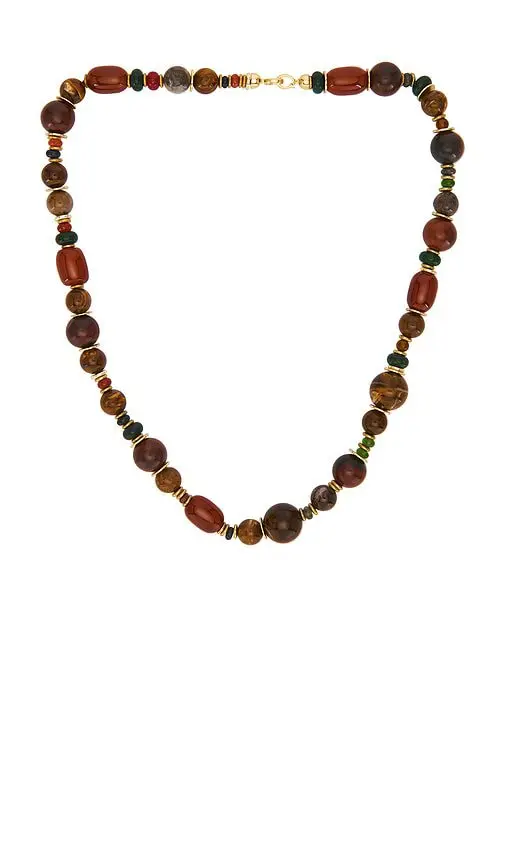 Ronny Kobo Beaded Necklace - Brown
