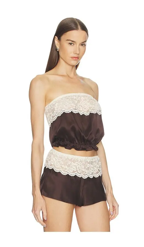 Frankies Bikinis Rosie Silk Sleeveless Blouse - Gift Wrap