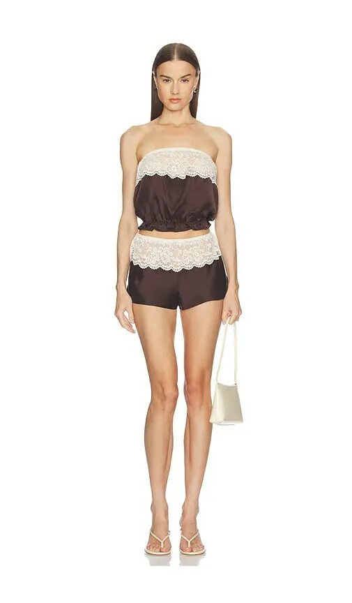 Frankies Bikinis Rosie Silk Sleeveless Blouse - Gift Wrap