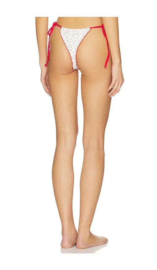 Frankies Bikinis Tidal Cotton Bikini Bottom