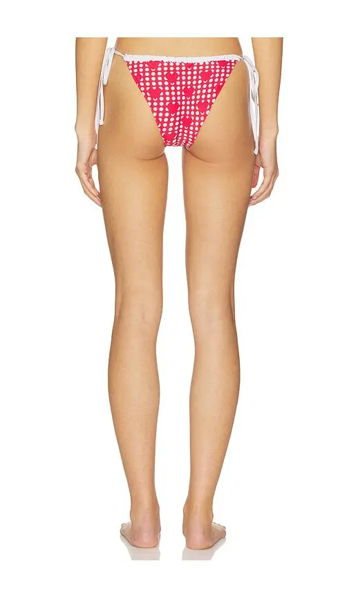 Frankies Bikinis Mackenzie Ruffle Bottom - Cupid