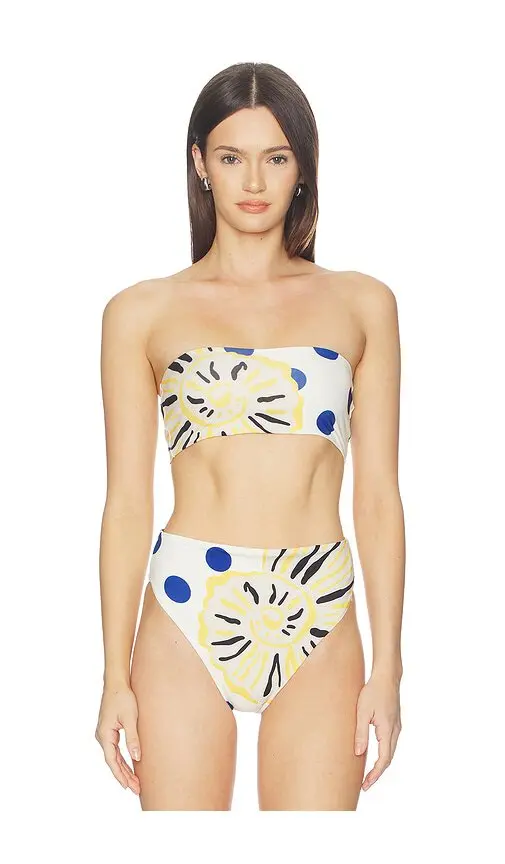 CALA DE LA CRUZ Grecia Bikini Top - Calicomare