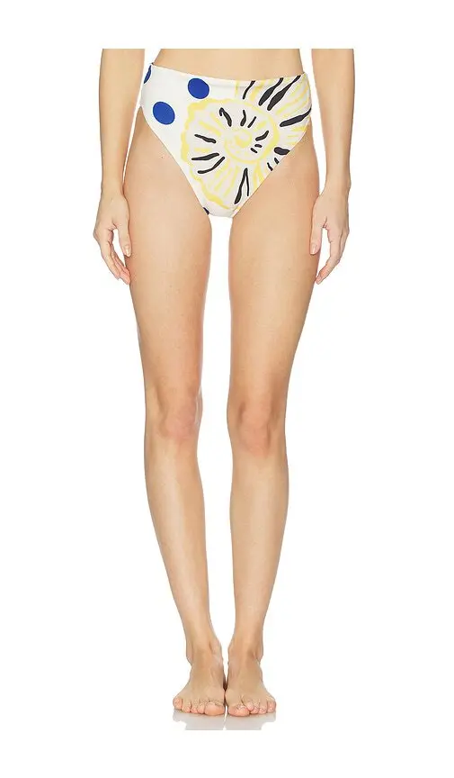CALA DE LA CRUZ Lulu Bikini Bottom - Calicomare