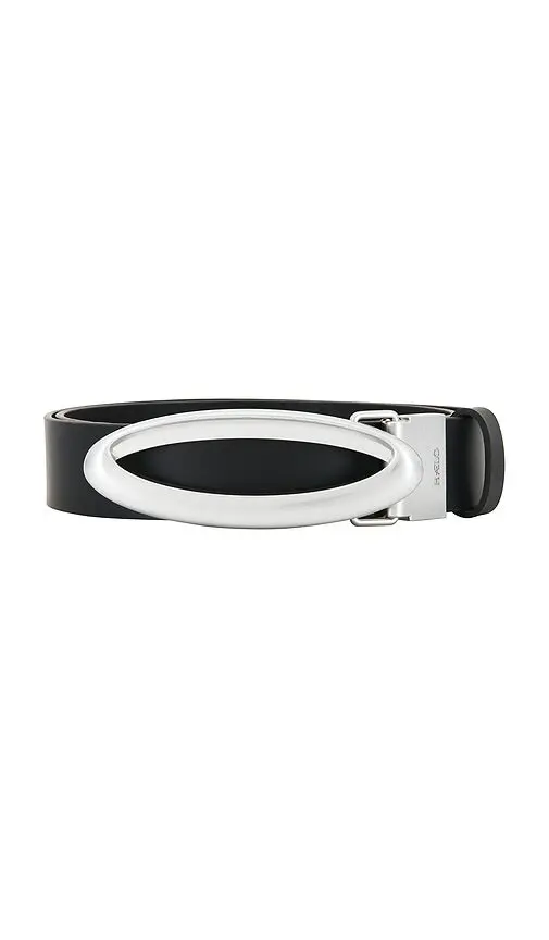 HAELO Belt With Silver Hardware