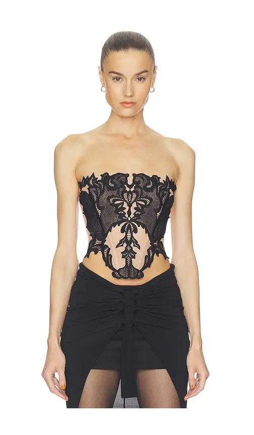 HAELO Wing Lace Corset - Blush