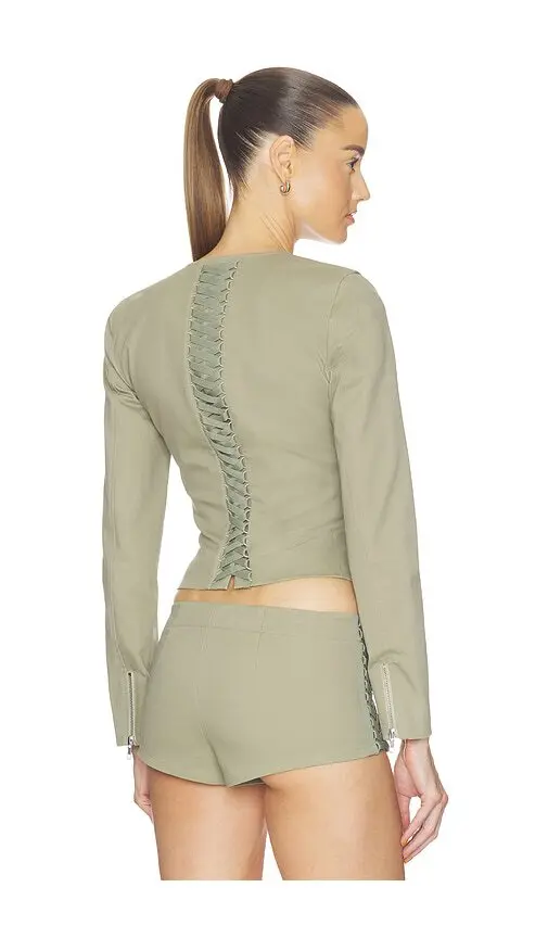 HAELO Lace Up Jacket