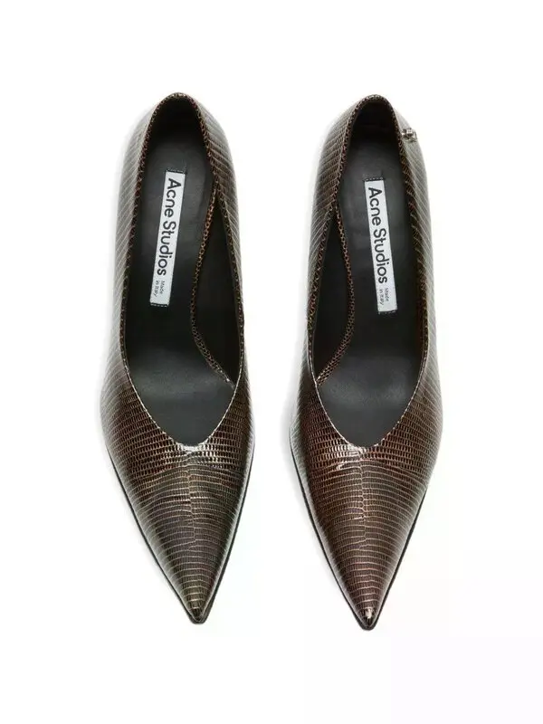 Acne Studios Point-toe Leather Pumps