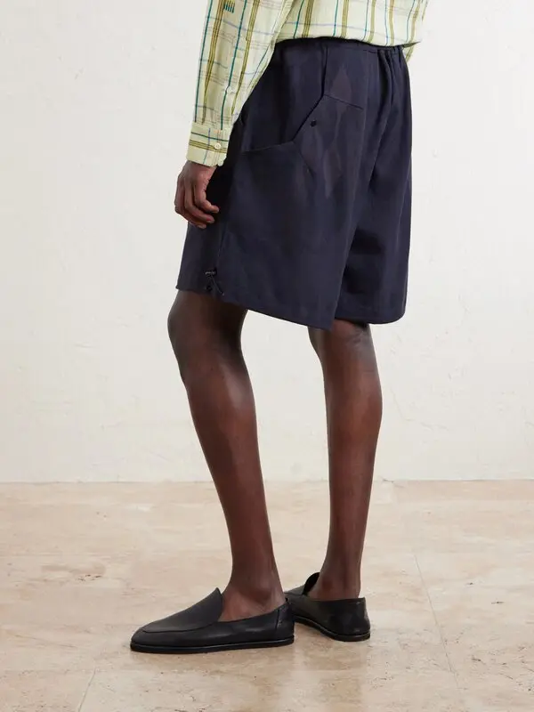 KARDO Kami Wide-leg Cotton Shorts