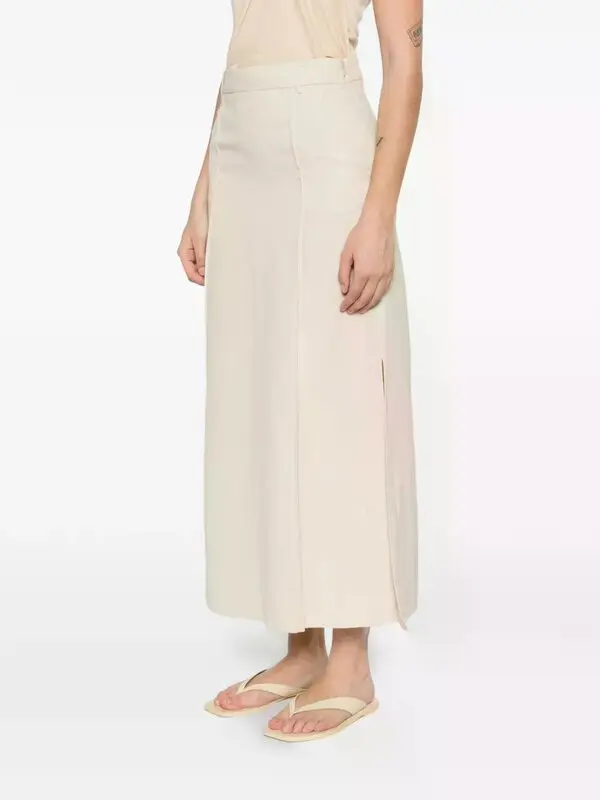 Antonelli Firenze Panelled A-line Midi Skirt