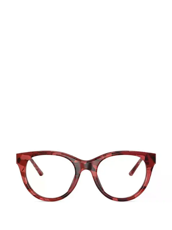 Dolce & Gabbana Geometric Eyeglasses - Red