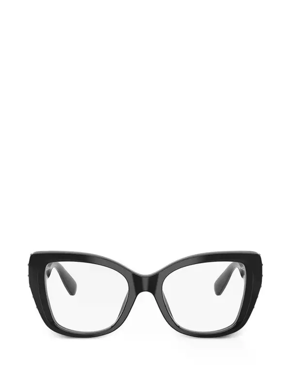 SWAROVSKI Cat-eye Eyeglasses - Black