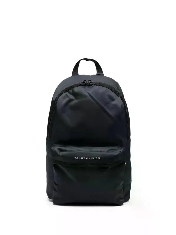 Tommy Hilfiger Logo-print Zipped Backpack