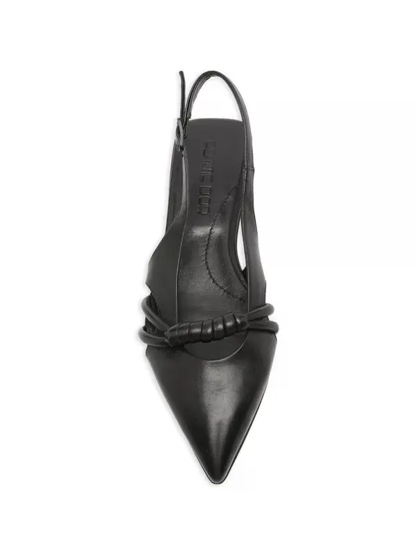 POMME D´OR Knotted Slingback Flat Pumps