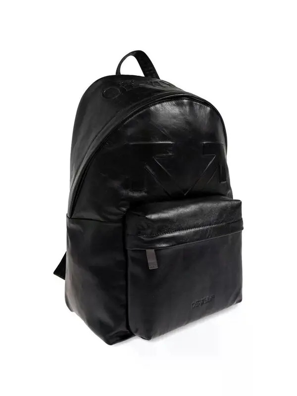 Off-White Leather Backpack